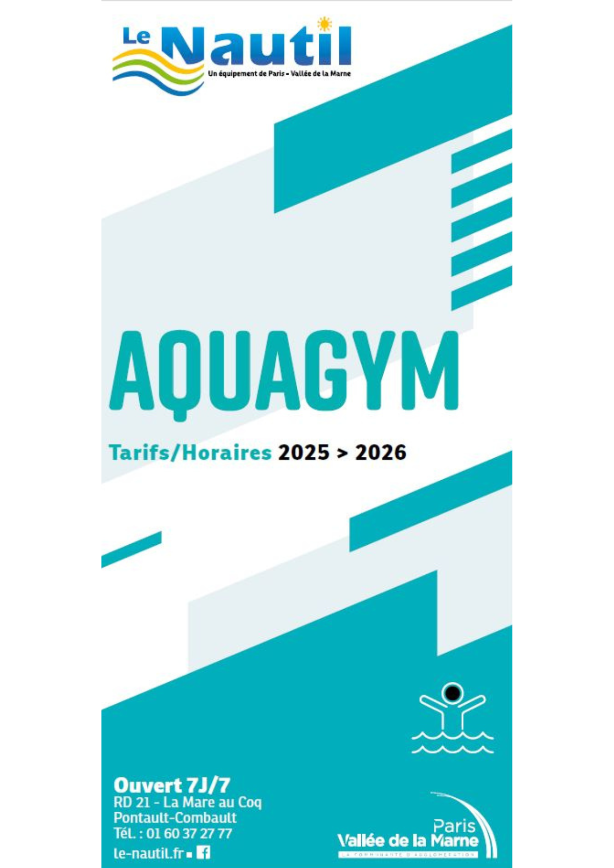 Espace Aquagym 2025/2026 - Le Nautil - Communauté d'agglomération Paris ...